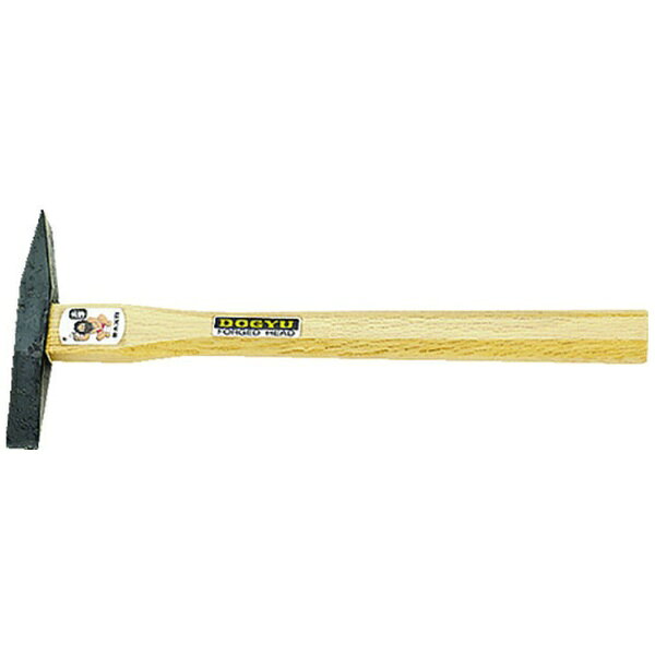 ■溶接作業のカス取り用のハンマーです。【仕様】・呼称（ポンド）： 3/4・刃幅（mm）： 20・頭長（mm）： 150・全長（mm）： 330・呼称： 3/4ポンド・頭部長さ（mm）： 150・持ち手： 木柄タイプ【材質／仕上】・頭部： 炭...