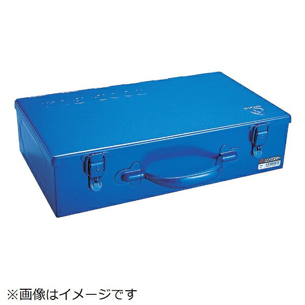 ■プロが使うスチール製ツールボックスです。■フリータイプで使用しやすいです。■片開き開閉式です。【用途】・大型工具収納可能。【仕様】・色： ブルー・外形寸法（mm）間口： 470・外形寸法（mm）奥行： 230・外形寸法（mm）高さ： 10...