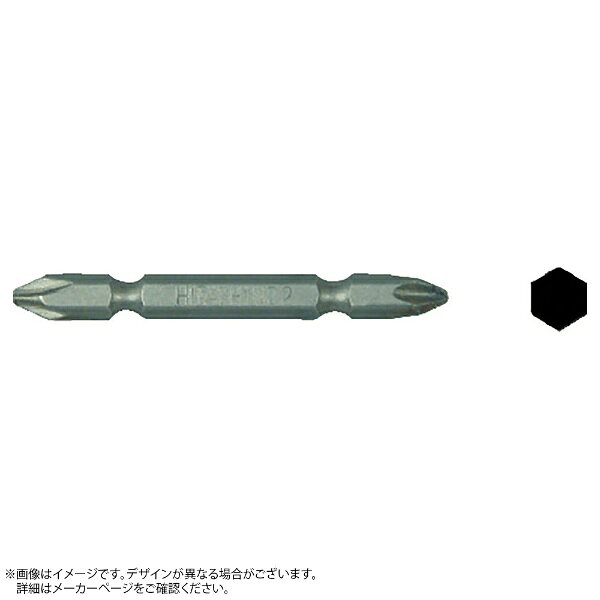 ■スタンダードタイプの両頭プラスビットです。【用途】・コードレス・100Vインパクトドライバ用【仕様】・刃先：（＋）3・全長（mm）： 150・シャンク径（mm）： 6.35・適用ねじ径： 小ねじ、タッピンねじ6〜8mm、木ねじ5.1〜6....