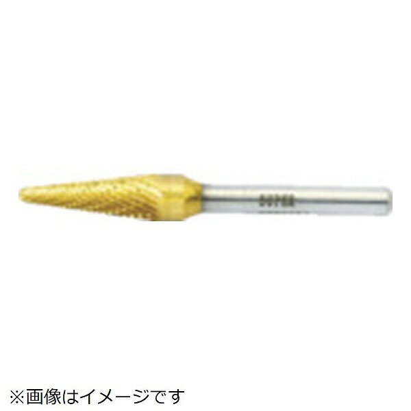 ■チタン（Tin）コーティング処理により、表面硬度が高く・バー寿命が長く・切粉のハケが良くなります。■独自開発の刃形状により、高速回転使用時にバーが不用意に被切削物に喰いこんでしまうことがないため、滑らかに加工でき能力アップに貢献します。【...