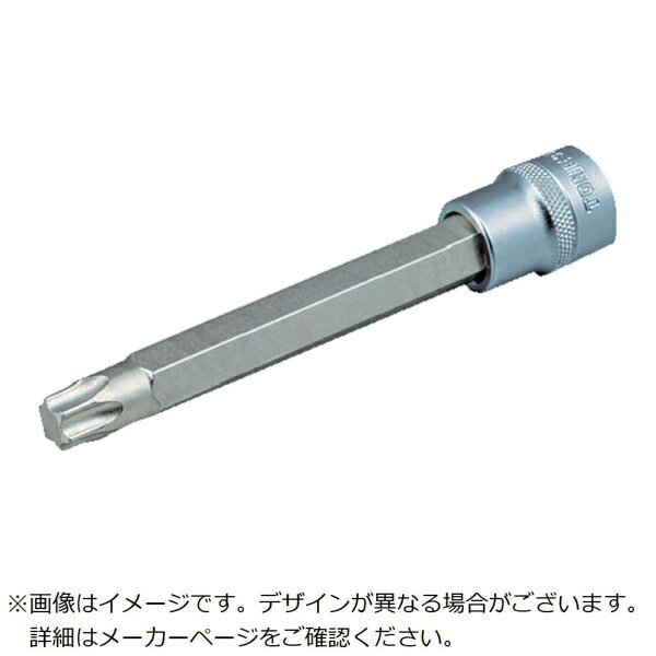 ■強力ロングタイプです。■早回しに便利なローレット加工仕上げです。【用途】・T型トルクスねじの締付け、緩め作業用。【仕様】・呼びNo.： T50・先端寸法（mm）： 8.79・差込角（mm）： 9.5・全長（mm）： 125【材質／仕上】・...