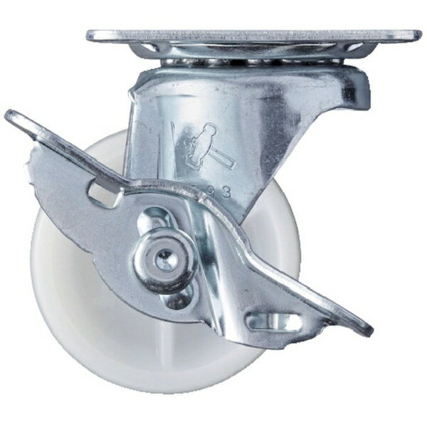 ■最も生産量が多く、様々な場所で使用されています。■RoHS適合品です。【用途】・屋内・外を問わずオールマイティーな軽量タイプです。【仕様】・許容荷重（daN）： 38・許容荷重（kgf）： 38.76・車輪径D（mm）： 50・車輪幅（m...