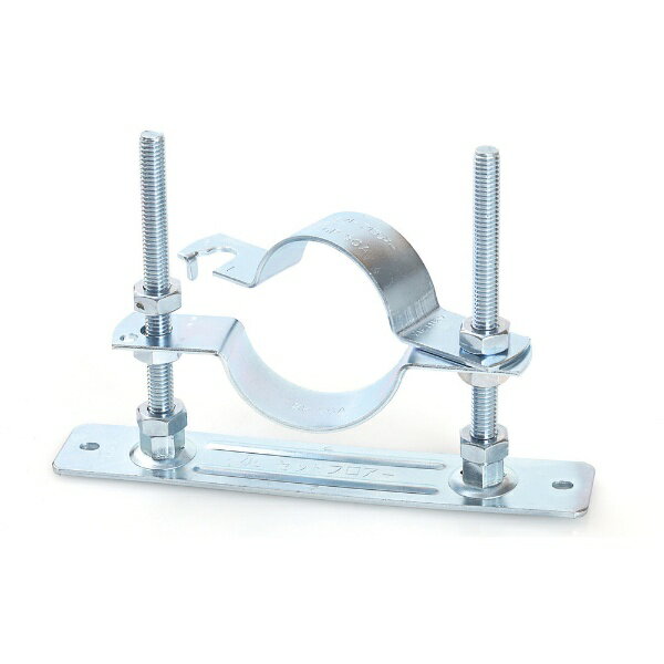 ■全ねじを自在に取りはずすことの出来るナット付プレートを採用しました。■電気亜鉛メッキ仕上げです。【用途】・排水管（SGP・VP）のレベル調整バンド。【仕様】・適合管外径（mm）： 48.6・タイプ： SGP・VP管用・レベル範囲（mm）：...