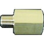 【仕様】・接続サイズ： R3/8×W21-14（左）・使用流体： 窒素・酸素・アルゴン・空気など・設計温度： -10〜75℃・用途： 高圧ガス用継手・適用流体： N2.O2.Ar、Air、CO2、He、H2・ネジサイズA： R3/8・ネジサ...