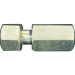 【用途】・高圧ガス配管用。【仕様】・接続サイズ： W22-14.0（右）×Rc3/8・L（mm）： 62・使用流体： 窒素・酸素・アルゴン・空気など・設計温度： -10〜75℃・用途： 高圧ガス用継手・適用流体： N2.O2.Ar、Air、...