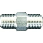 【用途】・高圧ガス配管用。【仕様】・接続サイズ： R1/4×R3/8・L（mm）： 37・使用流体： 窒素・酸素・アルゴン・空気など・設計温度： -10〜75℃・適用流体： N2.O2.Ar、Air、CO2、He、H2・用途： 高圧ガス用継...