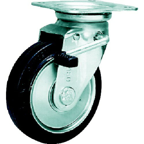 ■強度に自信のSISIKU独自のボックススタイル車輪仕様のSISIKUスタンダードプレスキャスターです。■高弾性のゴム車仕様です。【用途】・各種運搬台車に【仕様】・許容荷重（daN）： 196・許容荷重（kgf）： 200・車輪径D（mm）...