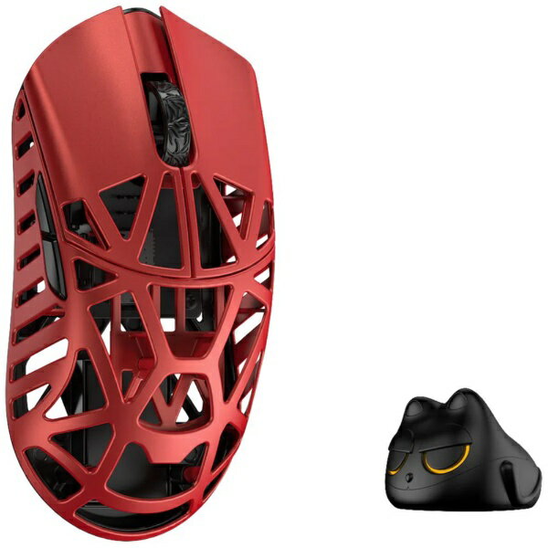 年間売上台数13万台超えのWLMOUSE大人気ゲーミングマウスシリーズ「Beast X」・長軽量化穴抜きデザイン×独特なドングル■PixArt PAW3950HS センサー搭載最大30,000DPI、最大トラッキング速度750IPS、最大加...