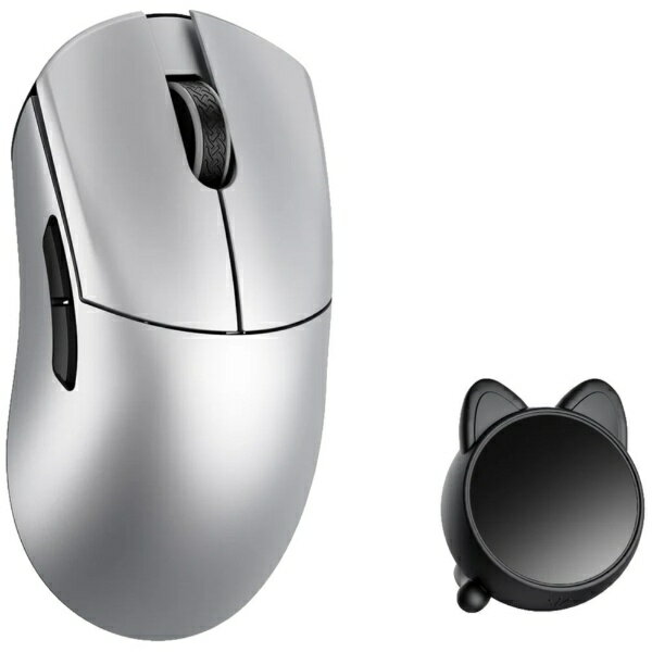 次世代のマグネシウム合金製ゲーミングマウス！表面穴抜きなし×ディスプレイ付き猫型ドングル■穴なし設計のステンレスマグネシウム合金製ゲーミングマウス厚さ0.5mmのマグネシウム合金を採用することで、軽量薄型でありながら高強度を実現した、穴開け...