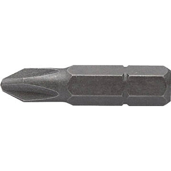 【特長】・軸径6.35mmのビットです。・各種ラチェットドライバーで使用できます。【仕様】・刃先：（＋）1・全長(mm)：30【材質】・特殊合金鋼