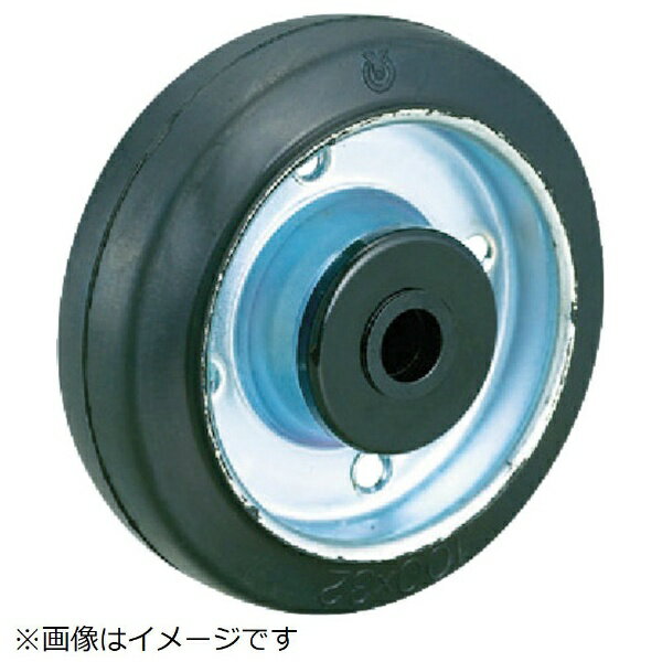 【仕様】・樹脂ブッシュ入・車輪径D(mm)：150・許容荷重(daN)：160・許容荷重(kgf)：163.2・車輪幅(mm)：40・ボス幅B(mm)：55・穴径 d(mm)：12.2【材質】・スチールホイール、ゴム※本商品が対象となるクー...