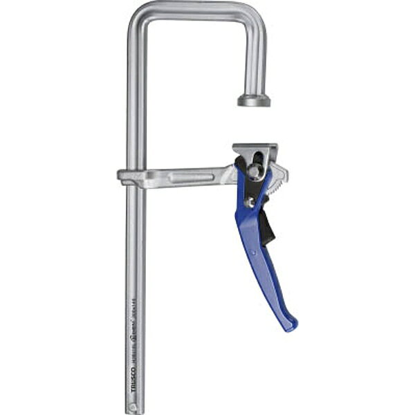 ■アゴが深いので障害物がある場合でも締め付けができます。■ラチェット構造のワンタッチレバーを取り付けた鋼製のクランプです。【仕様】・全長（mm）： 410・最大口開き（mm）： 250・ふところ（mm）： 120・フレーム寸法A（mm）： ...