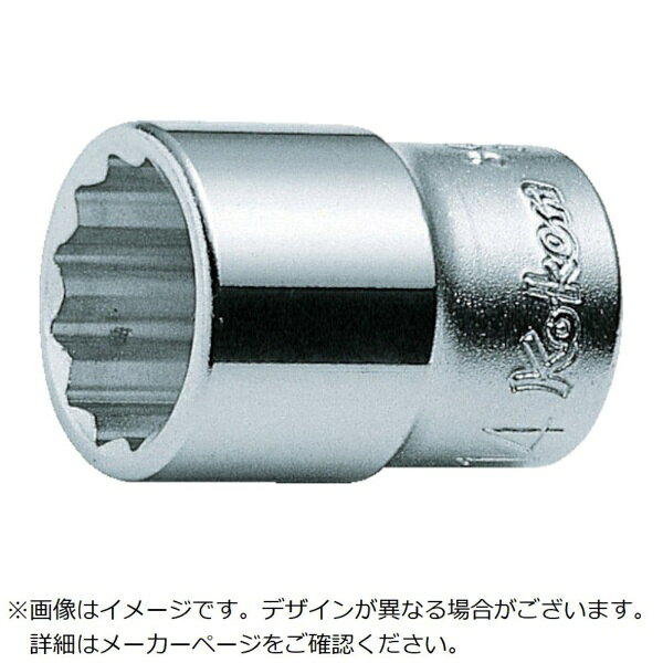 ■ボルト/ナットに接する開口部（12角）はもちろんのこと、差し込み側の四角駆動部にも角を傷めずハイトルクを確実に伝える面接触のフラットドライブを採用しています。【仕様】・差込角（mm）： 9.5・対辺寸法（mm）： 17・全長（mm）： 2...