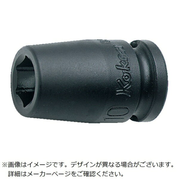 ■ボルト/ナットに接する開口部（6角）はもちろんのこと、差込側の四角駆動部にも角を傷めずハイトルクを確実に伝える面接触のフラットドライブを採用しています。【仕様】・差込角（mm）： 9.5・対辺寸法（mm）： 8・全長（mm）： 32・対辺...