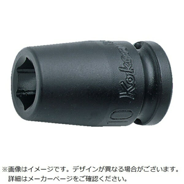 ■ボルト/ナットに接する開口部（6角）はもちろんのこと、差込側の四角駆動部にも角を傷めずハイトルクを確実に伝える面接触のフラットドライブを採用しています。【仕様】・差込角（mm）： 9.5・対辺寸法（mm）： 24・全長（mm）： 32・対...