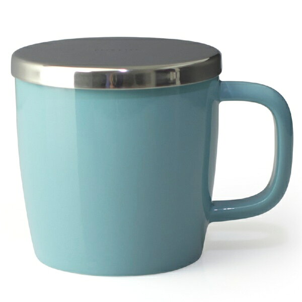 ●カップの中にインフューザー（茶こし）が入っており、ポットを使わず本格的なお茶をより気軽に楽しむのにぴったりです。●インフューザーは、直径9cmのバスケット型ですので、ティーポットで丁寧に淹れたような本格的なお茶が楽しめます。●蓋はひっくり...