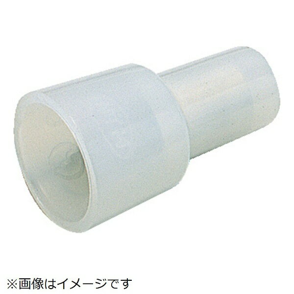 ■絶縁被覆の片側が閉じた形状になっています。【用途】・機器内配線において複数電線を重ね合わせての接続に。【仕様】・電線抱合範囲 より線（［［MM2］］）： 0.5〜1.75・全長（mm）： 18・R（mm）： 6.2・E（mm）： 8.8・...