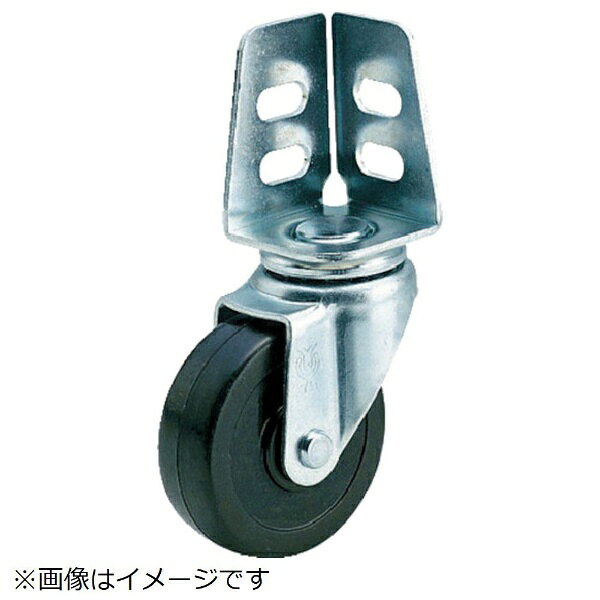 ■アングルへの取り付けが簡単にできます。【用途】・アングル式の棚や軽荷重機器運搬に。・自在式・アングル式の棚や軽荷重機器運搬に。【仕様】・許容荷重（daN）： 90・許容荷重（kgf）： 91.8・車輪径D（mm）： 100・車輪幅（mm）...