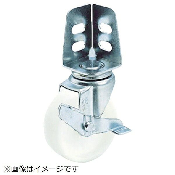 ■アングルへの取り付けが簡単にできます。【用途】・アングル式の棚や軽荷重機器運搬に。・自在式・アングル式の棚や軽荷重機器運搬に。【仕様】・許容荷重（daN）： 90・許容荷重（kgf）： 91.8・車輪径D（mm）： 100・車輪幅（mm）...