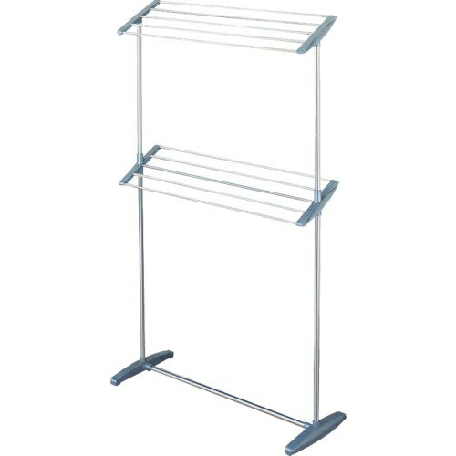 ■上段にタオル10枚、下段にバスタオル5枚対応します。■タオルが掛けやすい傾斜掛け部2段式です。■コンパクトな省スペ−スタイプです。【仕様】・幅（mm）： 840・奥行（mm）： 320・高さ（mm）： 1360【材質／仕上】・ステンレスパ...