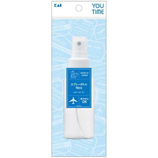 化粧水・香水等の使用におすすめなスプレーボトル90ml。【仕様】［容量］90ml※この商品は、商品デザイン・パッケージが予告なく変更される場合があります。