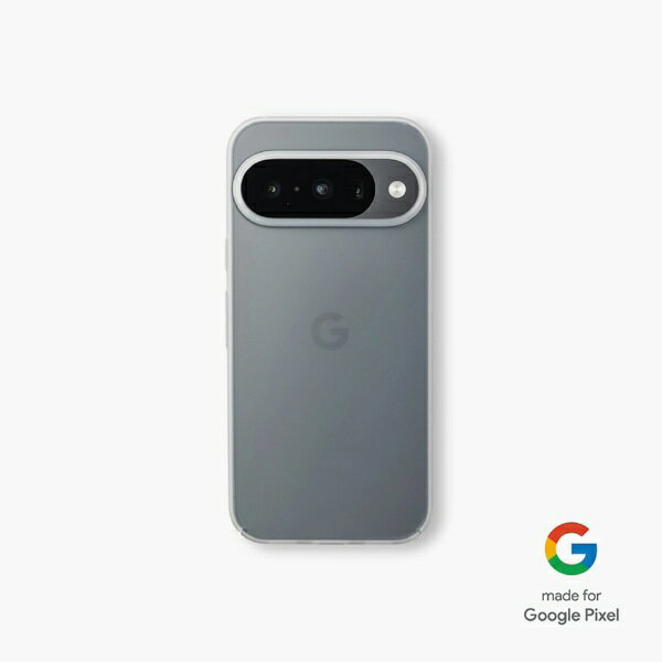 Google公式認定、次世代薄型ケース。徹底的に無駄をそぎ落とした、シンプルなミニマムデザイン。