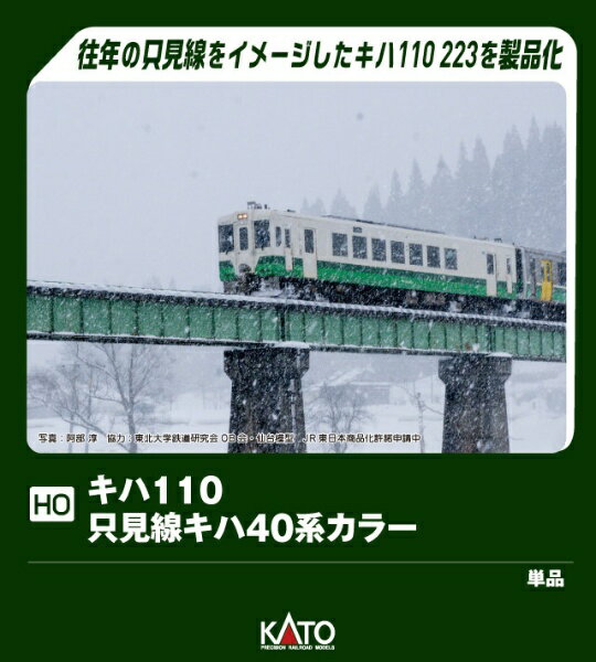 令和7年(2025)頃の郡山総合車両センターのキハ110 223を製品化。只見線でかつて活躍していたキハ40系を想起させる、白と緑で構成された車体デザインを美しく表現。■JR東日本管内各地で活躍する、キハ110のバリエーションをお楽しみいた...