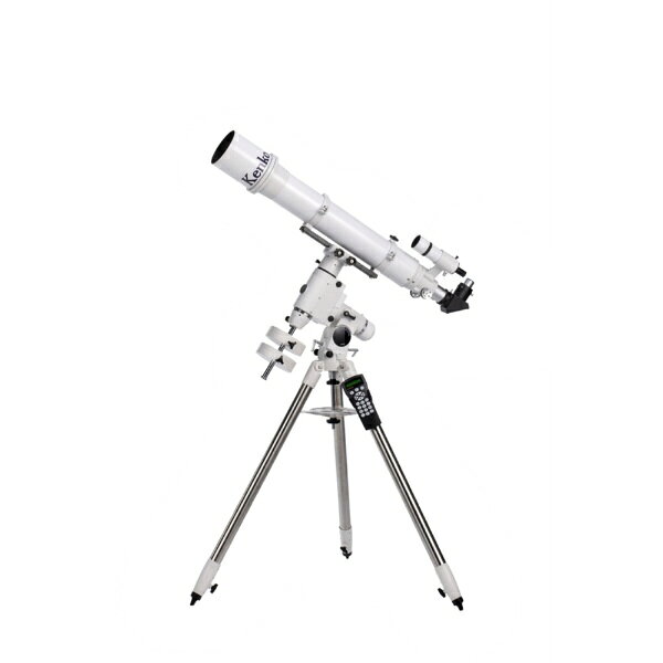 対物レンズに大口径120mmのアクロマートレンズを搭載した屈折式望遠鏡。眼視観測に適した光学設計によって色収差を良好に補正し、屈折ならではのコントラストの高いすっきりした像がお楽しみいただけます。架台は静音高速導入が可能な大型赤道儀式。ステ...