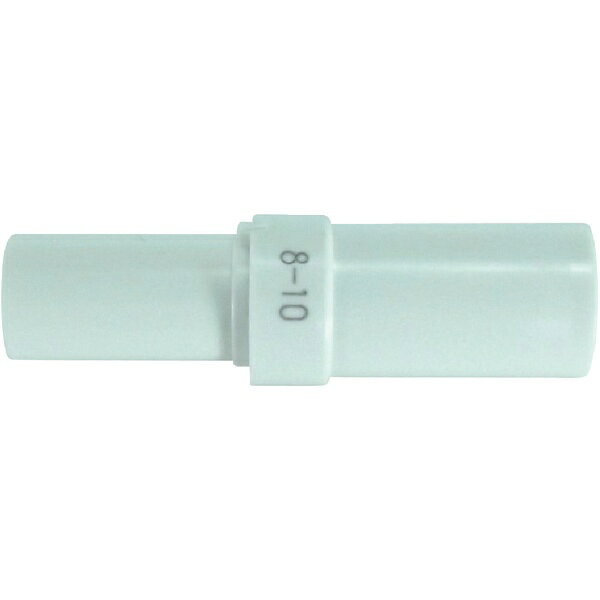 【用途】0使用流体【仕様】・ジョイント径E1（mm）： 8・ジョイント径E2（mm）： 10・使用圧力： 1MPa（空気）、0.3MPa（水）・使用流体： 空気、水・流体温度： -5〜60℃（空気）、5〜40℃（水）