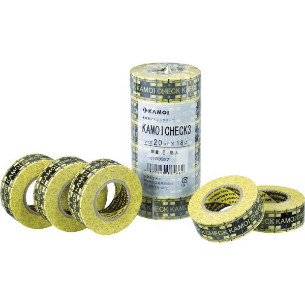 ■塗料の色止まり具合が一目で分かります。■目盛付です。■通常のマスキングテープとしても使用できるハイクオリティーなテープです。【用途】・車輌塗装用。【仕様】・色： イエロー/ブラック・幅（mm）： 20・長さ（m）： 18・厚さ（mm）： ...