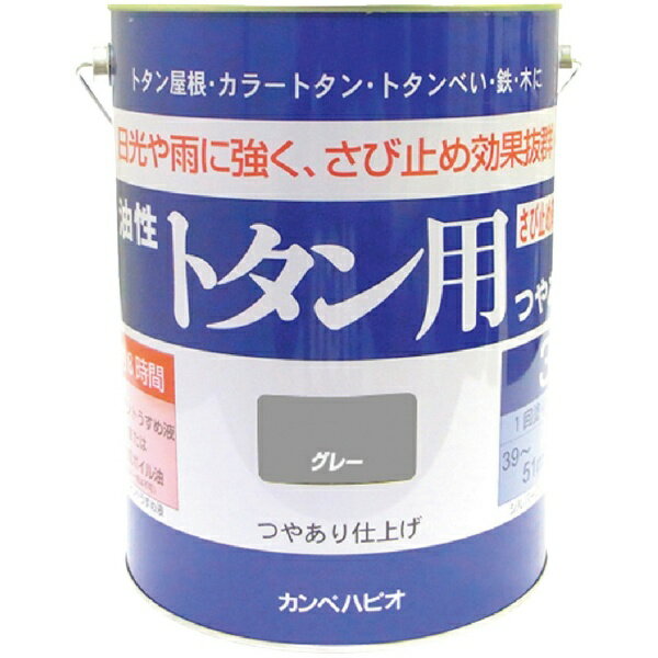 ■塗膜が強く、耐久性に優れています。■付着性がよく、サビ止め効果も優れています。■厳しい環境や気象変化にも耐え、トタン板を長期保護します。【用途】・屋根、ひさし、塀などのカラートタン板。・シャッター、フェンスなどの鉄部、木部。（床を除く）【...