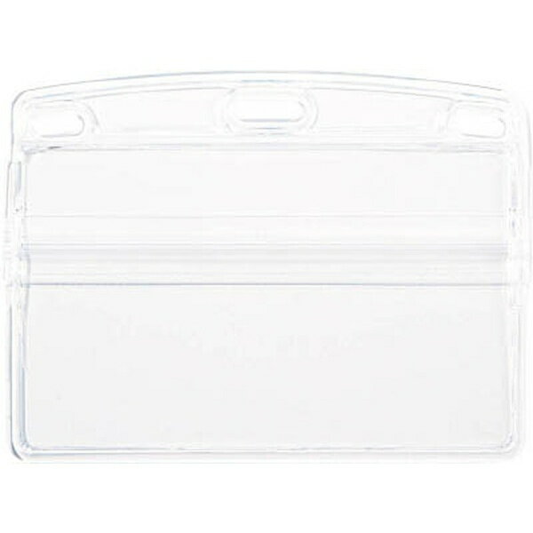 ■チャック式で水やホコリがはいりません。【仕様】色：灰、中紙サイズ(mm)：90×55(ヨコ名刺）、タイプ：ソフト、質量(g)：55グリーン購入法適合商品【材質/仕上】■ケース：再生オレフィン