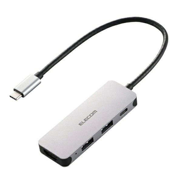 USB Type-C(TM)プラグでパソコンに接続し、スリムながら高精細な映像出力・大容量データの高速転送・USB Power Delivery対応充電と必要な機能を備えた、4ポート搭載のドッキングステーションです。 USB 5Gbps(U...