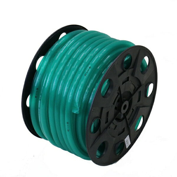 ●外面筋入りで操作性に優れたホースです。●サイズ:内径18mm×外径23mm×50M、ボビン径/410mm、幅/335mm●使用温度範囲:0℃~35℃●重量:9.6kg●材質:軟質塩化ビニール樹脂●先端開放にてご使用ください。ノズル等による...