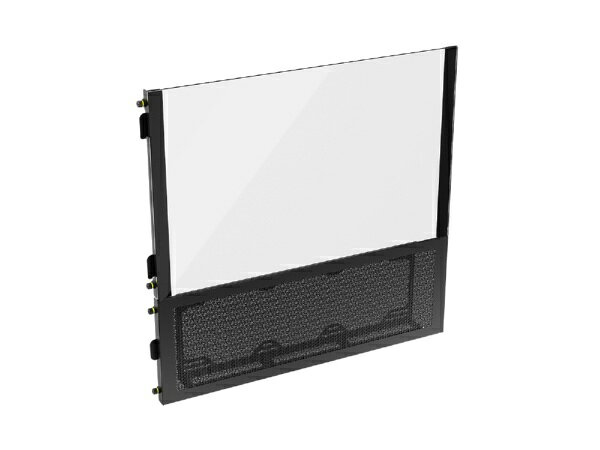 FRAME 5000シリーズのサイドパネルに140/120mmファンを取り付け可能なマウントキット■同社製PCケース FRAME 5000シリーズに対応■140/120mmファンを3基取り付け可能■ファンマウントと強化ガラスパネルのセット■...