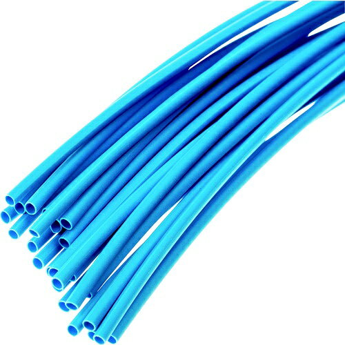 ■機器内配線の絶縁、保護、端末処理、識別に最適です。【用途】・一般的な電気、電子部品の絶縁、保護、表示。【仕様】・収縮後肉厚（mm）： 0.4・収縮前内径（mm）： 1.2・色： 青・収縮後内径（mm）： 0.6・長さ（mm）： 1219・...