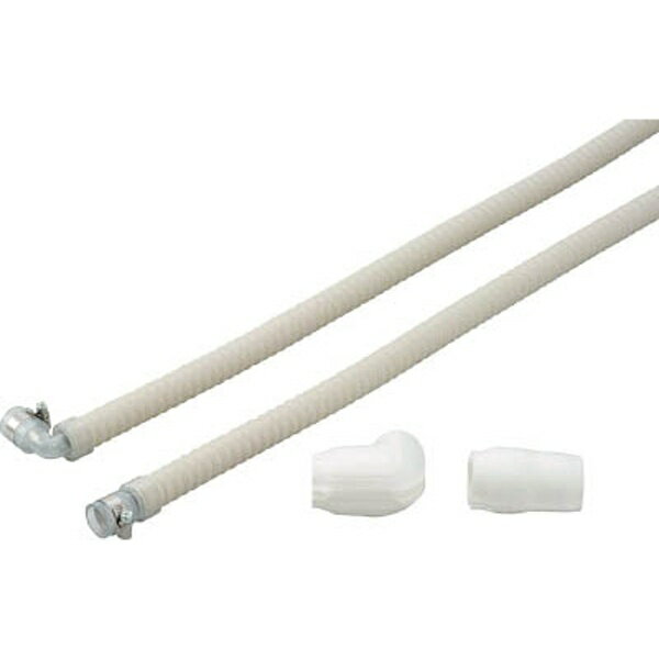 ■ドレンアップ配管を一体化して、工数を削減します。■漏水リスクの低減になります。【用途】・パッケージエアコン　ドレンアップ配管用継手付き断熱ドレンホース。【仕様】・ホース長A（mm）： 1000・B（mm）： 1091・D（適合VP管径）：...