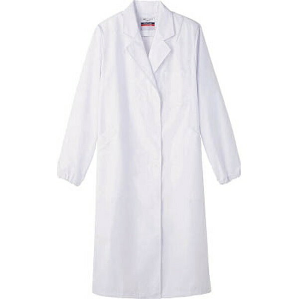 ■細菌の繁殖を防ぐ強力な抗菌効果を発揮する「フレッシュエリア」加工付です。■前身はスナップボタン留めなので着脱がしやすく破損による異物混入を防止します。【用途】・食品工場の検査員・研究員・栄養士に。【仕様】・色： ホワイト・サイズ： 5L・...