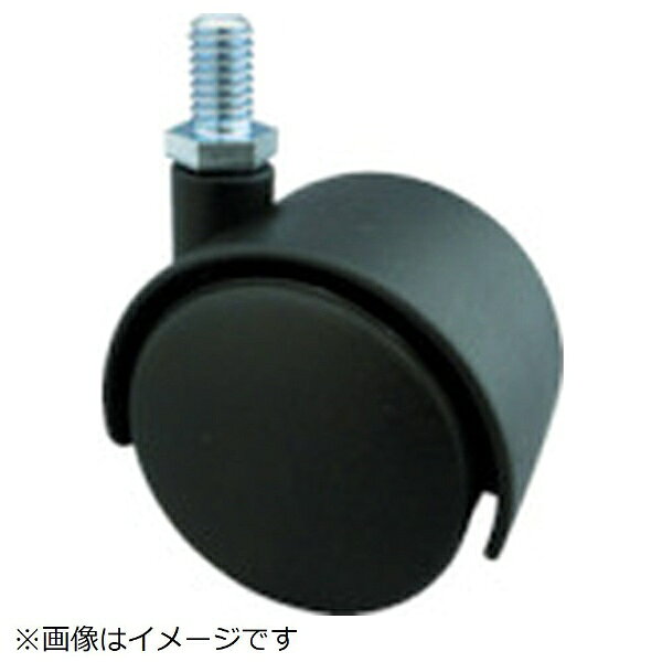 ■安価で軽量製品向けのスタンダードな商品です。【用途】・収納家具、什器、ワゴン、ラックなどに。【仕様】・許容荷重（daN）： 29・許容荷重（kgf）： 30・車輪径D（mm）： 40・車輪幅（mm）： 42・取付高H（mm）： 51・軸長...