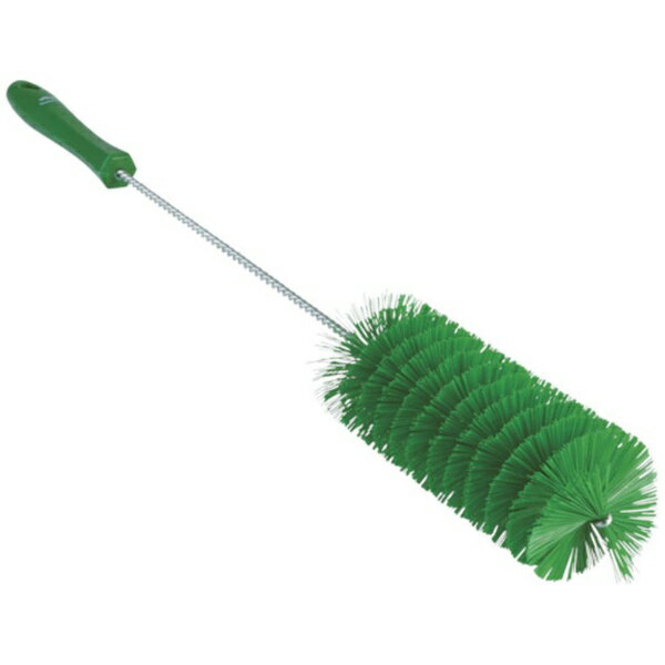 ■あらゆる内径に対応したロッド付のパイプクリーナーです。【用途】・手の届かない配管や器材の奥の洗浄に。【仕様】・色： グリーン・全長（mm）： 500・外径（mm）： 60・耐熱温度（℃）： 121℃・線径（mm）： 0.35・横（mm）：...