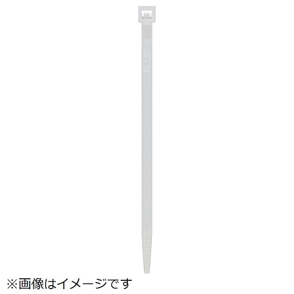 ■主に屋内での結束に適した高品質ケーブルタイです。【用途】・電線ケーブルの固定や結束に。【仕様】・色： 白・幅（mm）： 7.5・長さ（mm）： 180・厚さ（mm）： 1.7・最大結束径（mm）： 44・引張強度（N）： 650・最小結束...