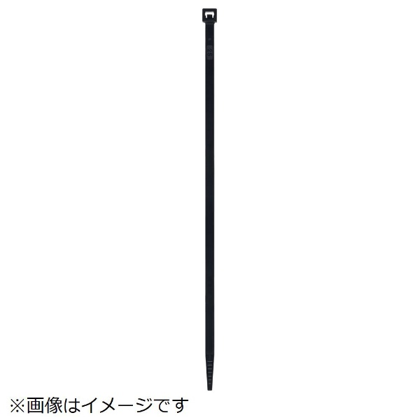 ■主に屋内での結束に適した高品質ケーブルタイです。【用途】・電線ケーブルの固定や結束に。【仕様】・色： 黒・幅（mm）： 7.5・長さ（mm）： 360・厚さ（mm）： 1.83・最大結束径（mm）： 101・引張強度（N）： 650・最小...