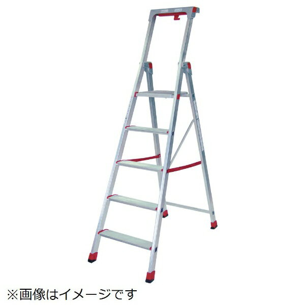 ■天板と踏ざんが広く安定性に優れています。■上枠頂部には作業に便利な小物用トレーと工具用穴付です。■豊富な6サイズからお選び頂けます。【用途】・室内での高所作業用に。【仕様】・最大使用質量（kg）： 120・天板高さ（m）： 1.6・天板寸...