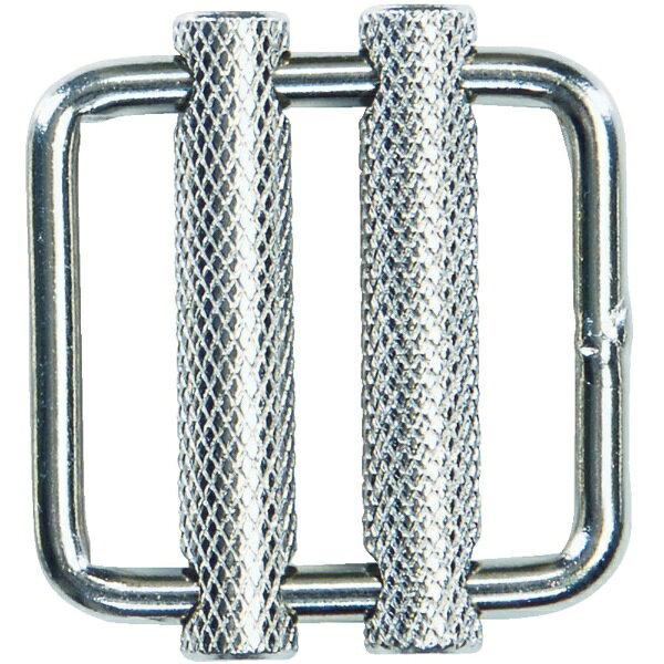 ■簡単にPPベルトをしっかり結束できる専用金具です。【用途】・PPベルト専用金具。・ベルトの引き締め。【仕様】・最大使用荷重（kg）： 90・適合幅（mm）： 30・横（mm）： 39・縦（mm）： 41・寸法（mm）E： 8・寸法（mm）...
