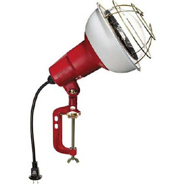 ■取り付けが簡単な、バイス付作業灯です。【用途】・建設・建築。・土木工事。・屋外作業。・DIY。【仕様】・明るさ（lm）： 6300・コード長さ（m）： 0.3・電源（V）： 100・消費電力（W）： 500・標準消費電力料金： 13.5円...