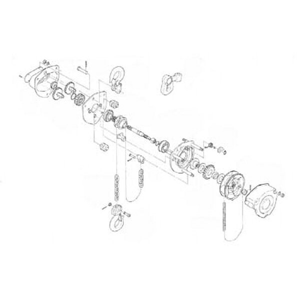 【仕様】・品名： フックラッチクミ・適合機種： M3（2 1/2t、3t）