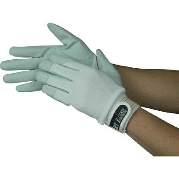 ■丈夫で本革に近い特性がある「マイクロファイバー手袋」です。■革独特の臭いもなく、通気性、フィット性に優れています。【用途】・内装業、土木建築作業。【仕様】・色： ホワイト・サイズ： M・厚さ（mm）： 0.5・全長（cm）： 21.0・手...