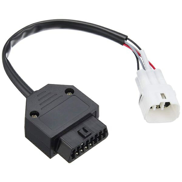 ●汎用OBD2故障診断スキャナーを、OBD対応スズキ車へ接続できる変換アダプターです。白色6Pカプラーを採用し、二輪国内三次規制に伴うOBD対応車両へ汎用OBD2故障診断スキャナーを接続するためのアダプターです。スズキ車用として設定され、サ...