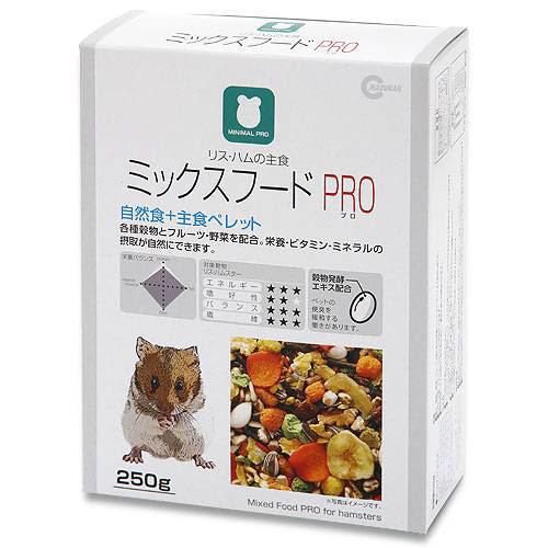 リス・ハムスターに最適な栄養バランス！■商品説明●種子・穀類・野菜・フルーツ類と総合栄養ペレットをバランスよく配合しました。●自然に栄養・ビタミン・ミネラルの摂取ができます。●穀物醗酵エキスにより、糞尿の臭いが軽減されます。■ご注意※お買い...