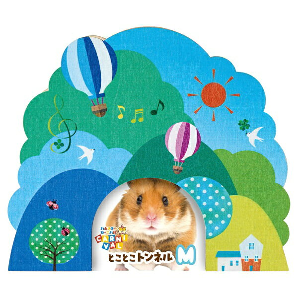 トンネル型のおもちゃ！■商品説明●隠れ家としてや、登って遊ぶこともできるトンネル型のおもちゃです。●底は空いているのでお掃除が楽々です。●天然木を使用しているので、ハムスターがかじっても安心です。■ご注意※本品はハムスター専用です。他の目的...